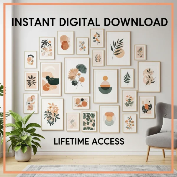 150,000+ Printable Wall Art Mega Bundle | High-Resolution Gallery Wall ...